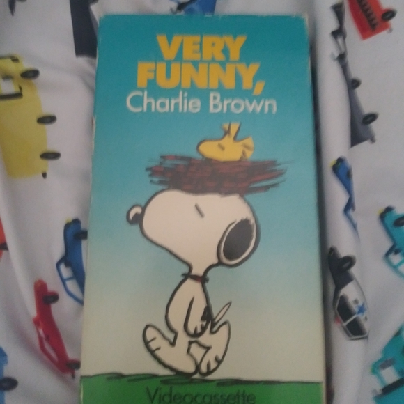 Other | Vhs Very Funny Charlie Brown Kvc Kartes Vintage Sn | Poshmark